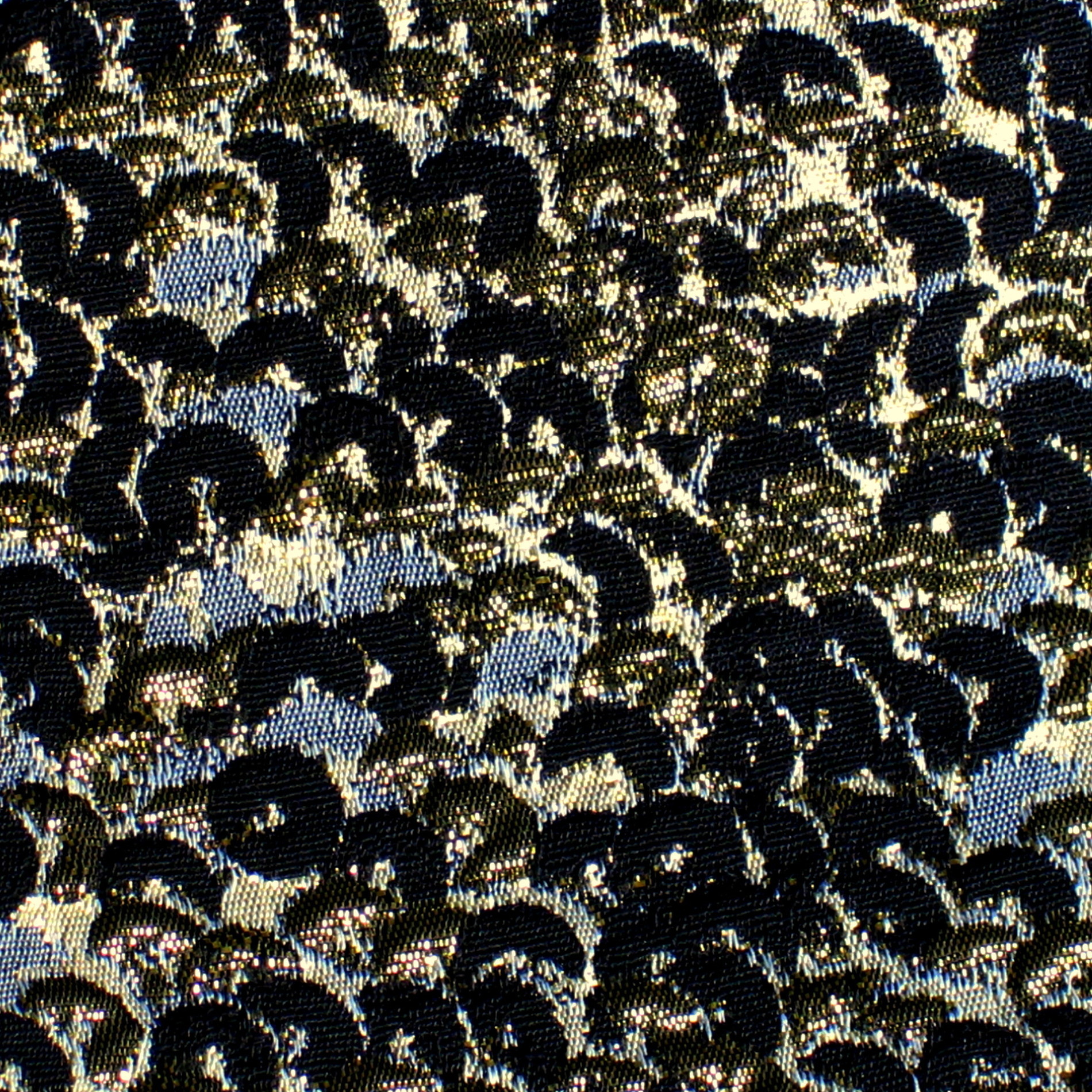 Gold Bouclé Brokat Jacquard | Gemusterte Stoffe | Stoffe mit Fantasiemuster